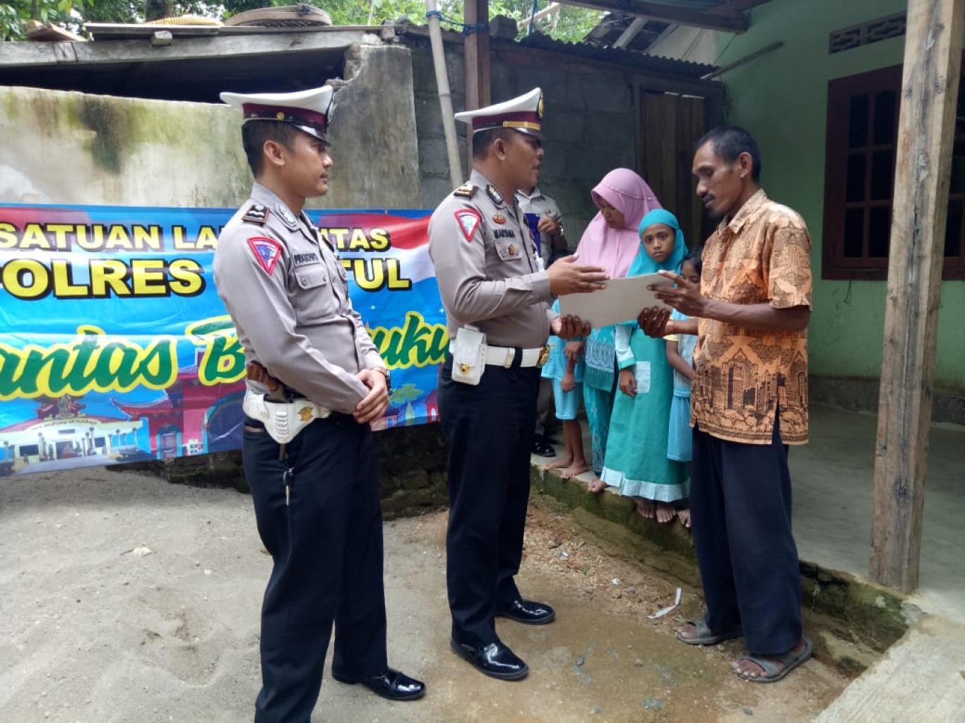 POLANTAS POLRES BANTUL PEDULI - Website Kalurahan Seloharjo